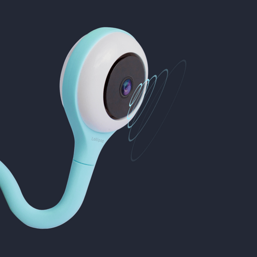 Lollipop Smart Baby Camera - Turquoise